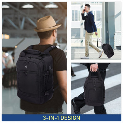 Aerolite 40x30x20 Wizz Air Maximum Size Backpack Eco-Friendly Cabin ...