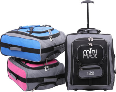 Aerolite MiniMAX EasyJet Carry On Cabin Hand Luggage Backpack ...