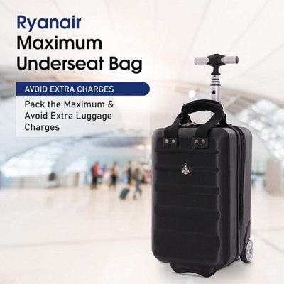 Aerolite Ryanair Under Seat Carry On Hand Luggage, Lightweight Hard ...