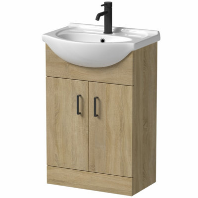 Affine 1050mm Bathroom Toilet Vanity Unit Combination Basin Sink ...