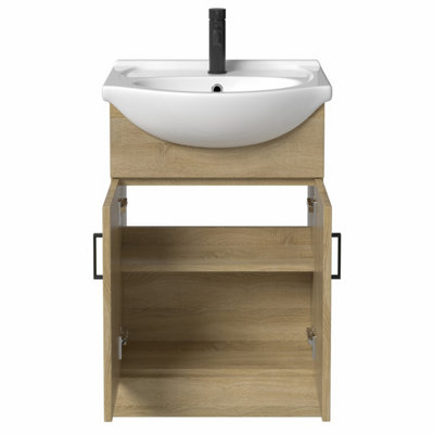 Affine 1050mm Bathroom Toilet Vanity Unit Combination Basin Sink ...