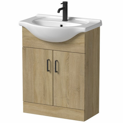Affine 1150mm Bathroom Toilet Vanity Unit Combination Basin Sink ...
