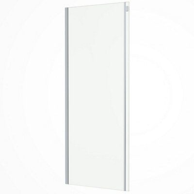 Affine 900mm Frameless Glass Side Panel Shower Enclosure 8mm Safety ...