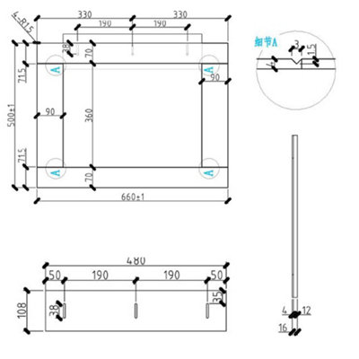 Affine Bath End Panel for Storage Bathroom Straight Baths Modern MDF ...