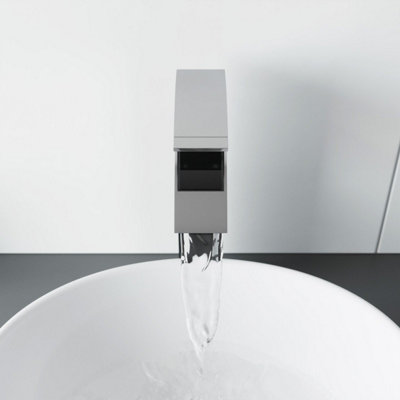 Affine Countertop Basin Mixer Tap Modern Mono High Rise Tall Taps ...
