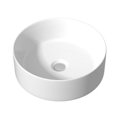 Affine Countertop Basin Sink Ceramic Bathroom Vanity Wash Round Modern ...