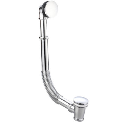 AFFINE EXPOSED TRADITIONAL FREESTANDING BATH WASTE OVERFLOW ADJUSTABLE ...