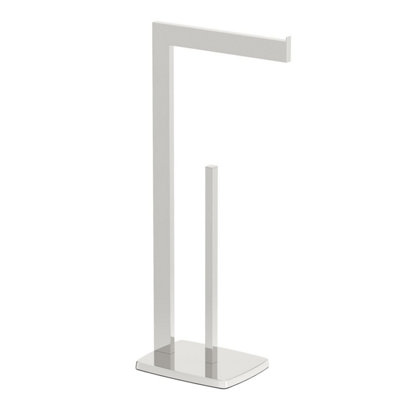 Affine Freestanding Toilet Roll Holder Floor Standing Bathroom Modern ...