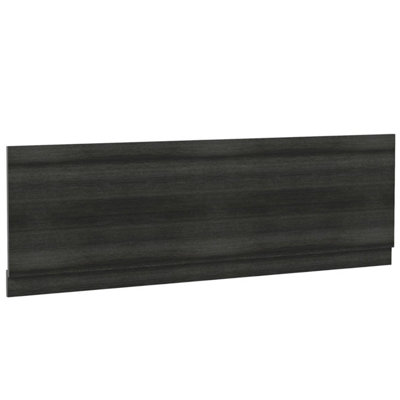 Affine Modern Bathroom 1700mm Front Side Bath Panel 16mm MFC Charcoal ...
