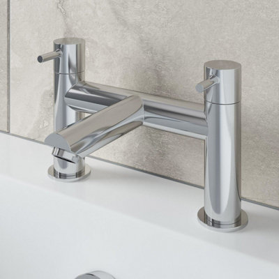 Affine Modern Bathroom Basin Mono Mixer Tap Bath Filler Mixer Set ...