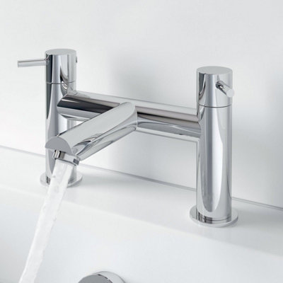 Affine Modern Bathroom Basin Mono Mixer Tap Bath Filler Mixer Set ...
