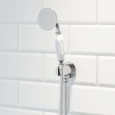 Affine Thermostatic Concealed Lever Cross Shower Wall Mounted ...