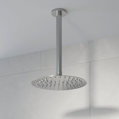 AFFINE THERMOSTATIC CONCEALED ROUND SHOWER CEILING MOUNTED PENCIL ...