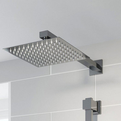 Affine Thermostatic Concealed Square Shower Wall Mounted And Adjustable ...