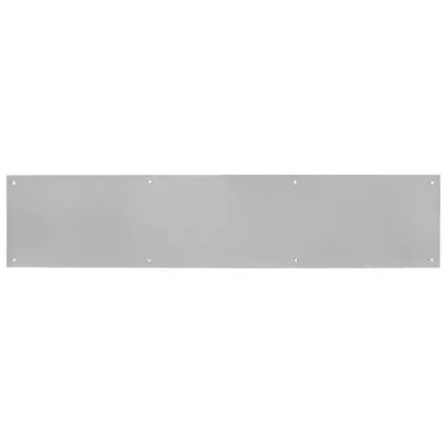 AFIT Aluminium Door Kickplate Kick Plate 900 x 150 x 1.2mm Satin Aluminium