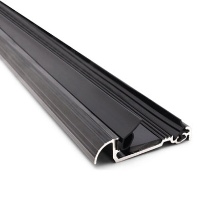 AFIT Black FD30 Fire Door Threshold 44mm Inward Opening Doors | DIY at B&Q