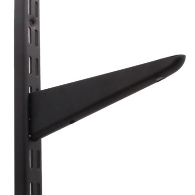 AFIT Black Twin Slot Brackets 320mm - Pack of 2 - Genuine 32mm Twin ...