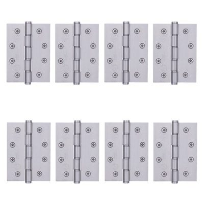 AFIT Door Hinges Satin Stainless Steel Washered Butt Hinges Fire Rated ...
