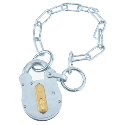 AFIT FB11 Fire Brigade Padlock With Chain | DIY at B&Q