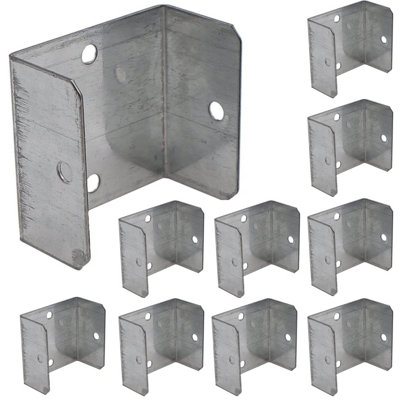 AFIT Fence Panel Clip U Bracket Trellis Clip Bracket Secure Anti Rattle ...