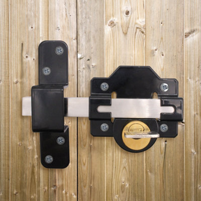 AFIT - Gate Bolt Lock and Pull Handle Suit Gates up to 50mm - KEY ...