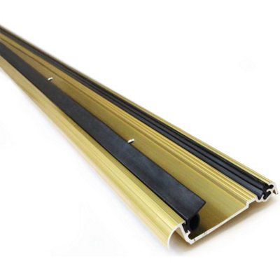 AFIT Gold Door Threshold Seal - 56mm Inward Opening - 1829mm | DIY at B&Q