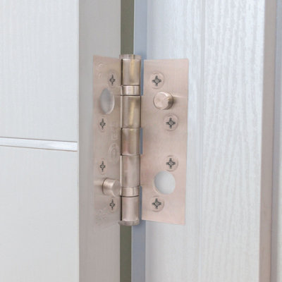 AFIT Grade 13 Satin Stainless Steel Fire Door Security Pin Hinges - 4 ...