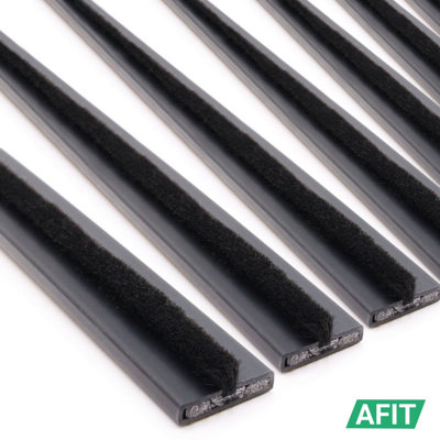 AFIT Intumescent Strip - Fire & Smoke Seal for Fire Doors - 20 x 4 x ...