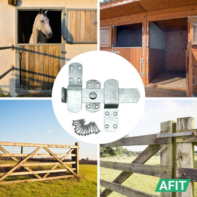 AFIT Kick Over Stable Latch - Heavy Duty 240mm Hot Dipped Galvanised ...