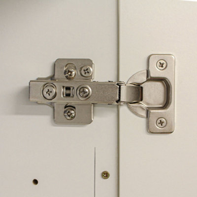 AFIT Kitchen Cabinet Hinge 35mm Clip On Sprung Soft Close Hinge Full ...