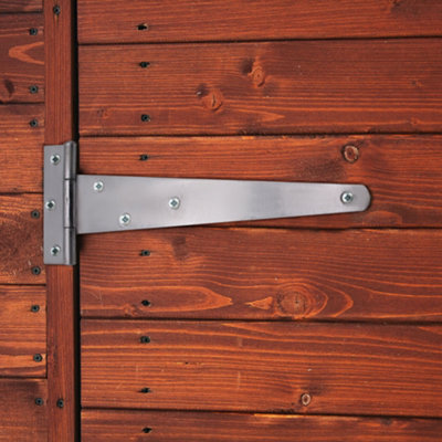 AFIT Medium Tee Door and Gate Hinge - 14 inch - Zinc