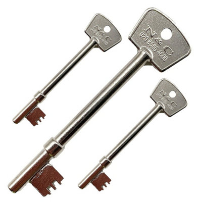 AFIT RADAR Key - Facilities Grip - Zinc Plated - Genuine N&C Phlexicare ...