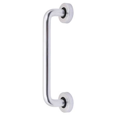 AFIT Satin Aluminium Concealed Fixed Pull Handles 225 x 19mm | DIY at B&Q