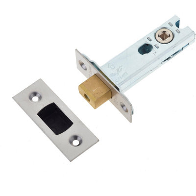 AFIT Satin Stainless Steel Bolt Through Tubular Deadbolt Fire Rated ...