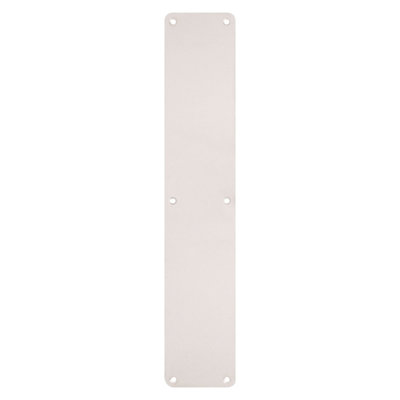 AFIT Satin Stainless Steel Door Finger Plate 400 x 75mm