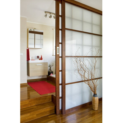 AFIT Top Hung Straight Sliding Single Door Kit - Max Weight 100kg - Max ...