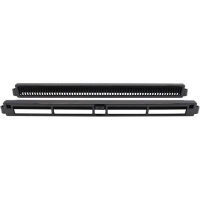 AFIT Trickle Window Slot Vent Set Inside & Out - 300mm - 2328mm²EA - Black
