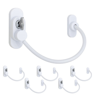AFIT Window Restrictor, Key Locking Cable Window Restrictor for UPVC ...