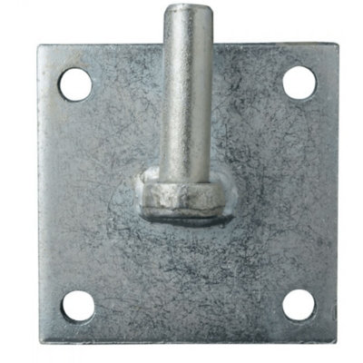 AFIT Zinc Plated Hinge Hook On Plate 75 x 75 x 12mm