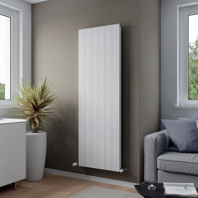 Agadon Madrid Aluminium Designer Radiator 1800 x 600 mm White - 5048 ...