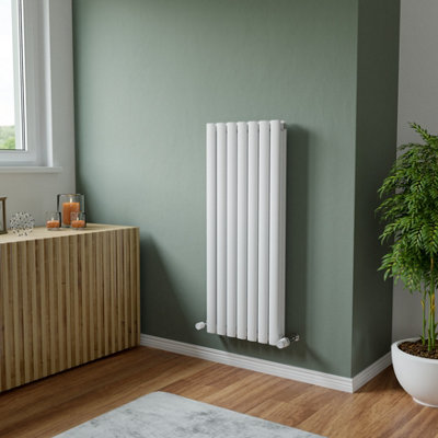 Agadon Neo Duplex Designer Radiator 1000 x 410 mm White - 2495 BTU - 10 ...