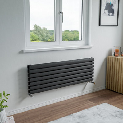 Agadon Neo Duplex Horizontal Designer Radiator 410 x 1200 mm Textured ...