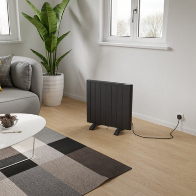 Agadon Riley Electric Wall- or Freestanding Radiator 580x590 mm ...