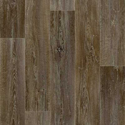Aged Oak Effect Vinyl Flooring -Premium Woods 6m x 4m (24m2)