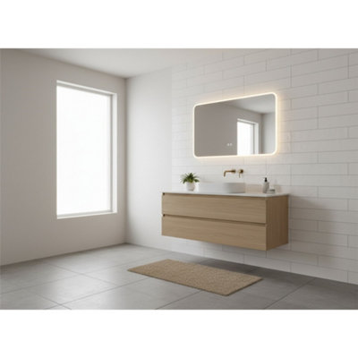 Ageless White Matt Tiles (8 Pack - 1 Box - 1.44m2 Coverage) - Lounge ...