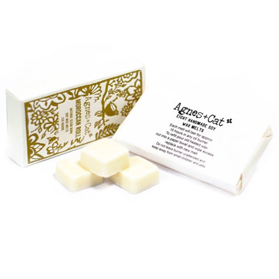 Agnes + Cat Box of 8 Soy Wax Melts - Moroccan Roll fragrance, hand ...