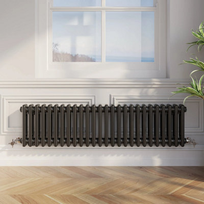 Agnite Traditional Colosseum Horizontal Double Bar Column Radiator ...