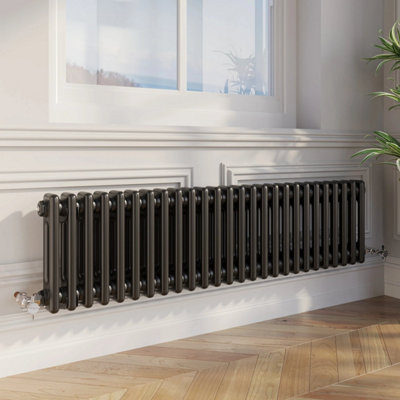 Agnite Traditional Colosseum Horizontal Double Bar Column Radiator ...
