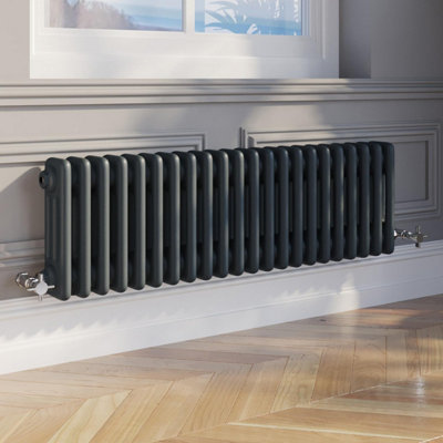 Agnite Traditional Colosseum Horizontal Triple Bar Column Radiator ...