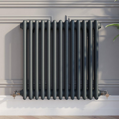 Agnite Traditional Colosseum Horizontal Triple Bar Column Radiator 600 ...